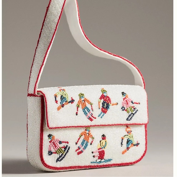 Maeve | Bags | Nwot Anthropologie The Fiona Beaded Bag | Poshmark